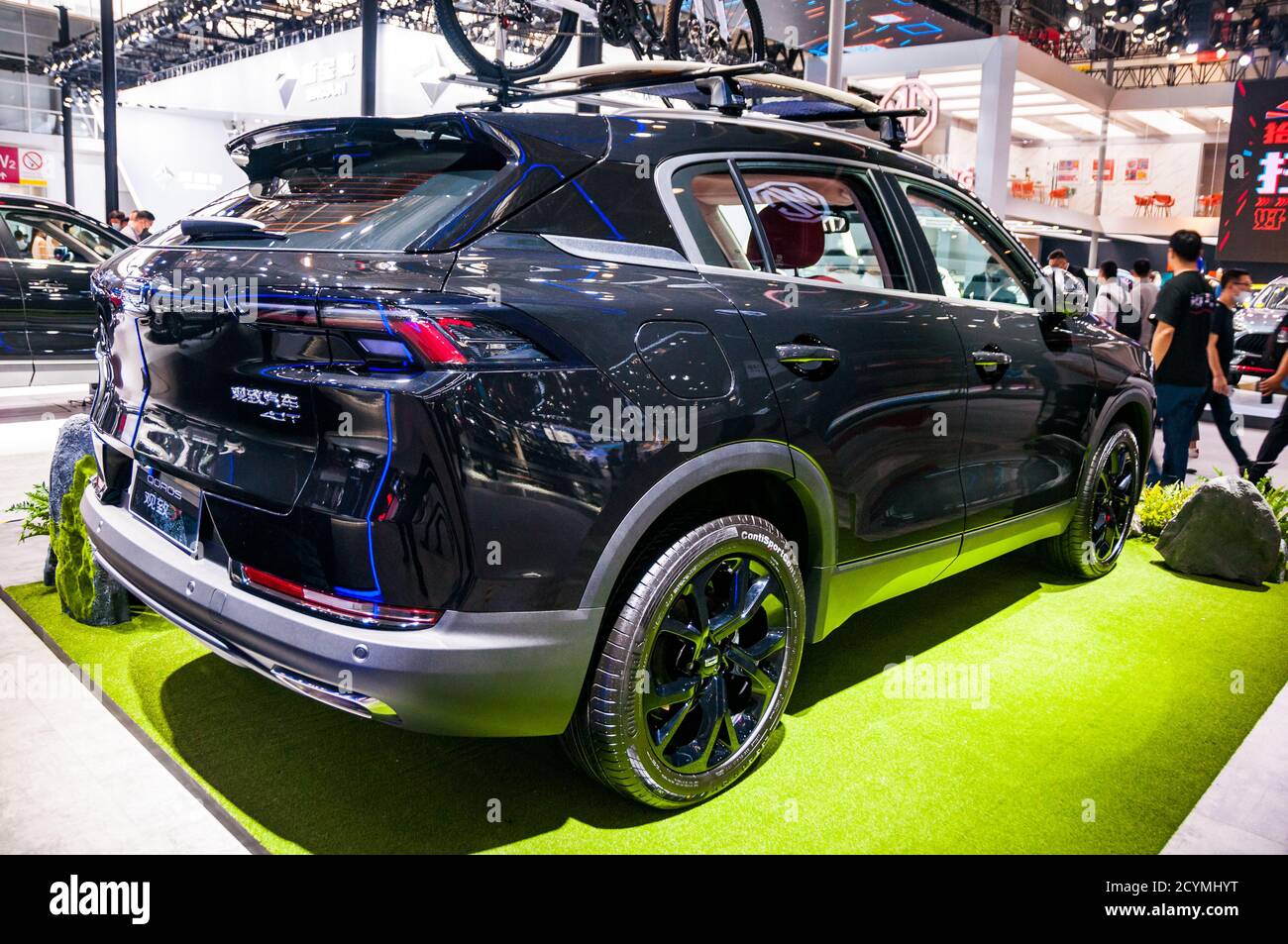 Qoros 7 seen at the 2020 Beijing Auto Show Stock Photo - Alamy