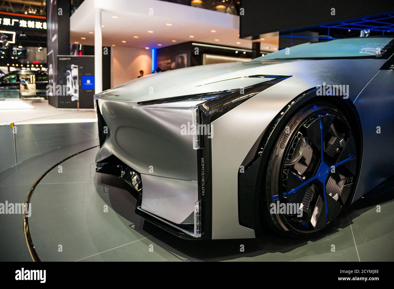 Qoros Milestone concept seen at the 2020 Beijing Auto Show Stock Photo ...