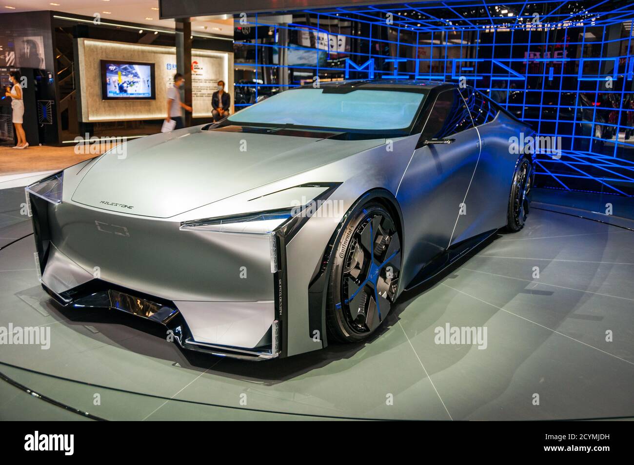 Qoros Milestone concept seen at the 2020 Beijing Auto Show Stock Photo ...