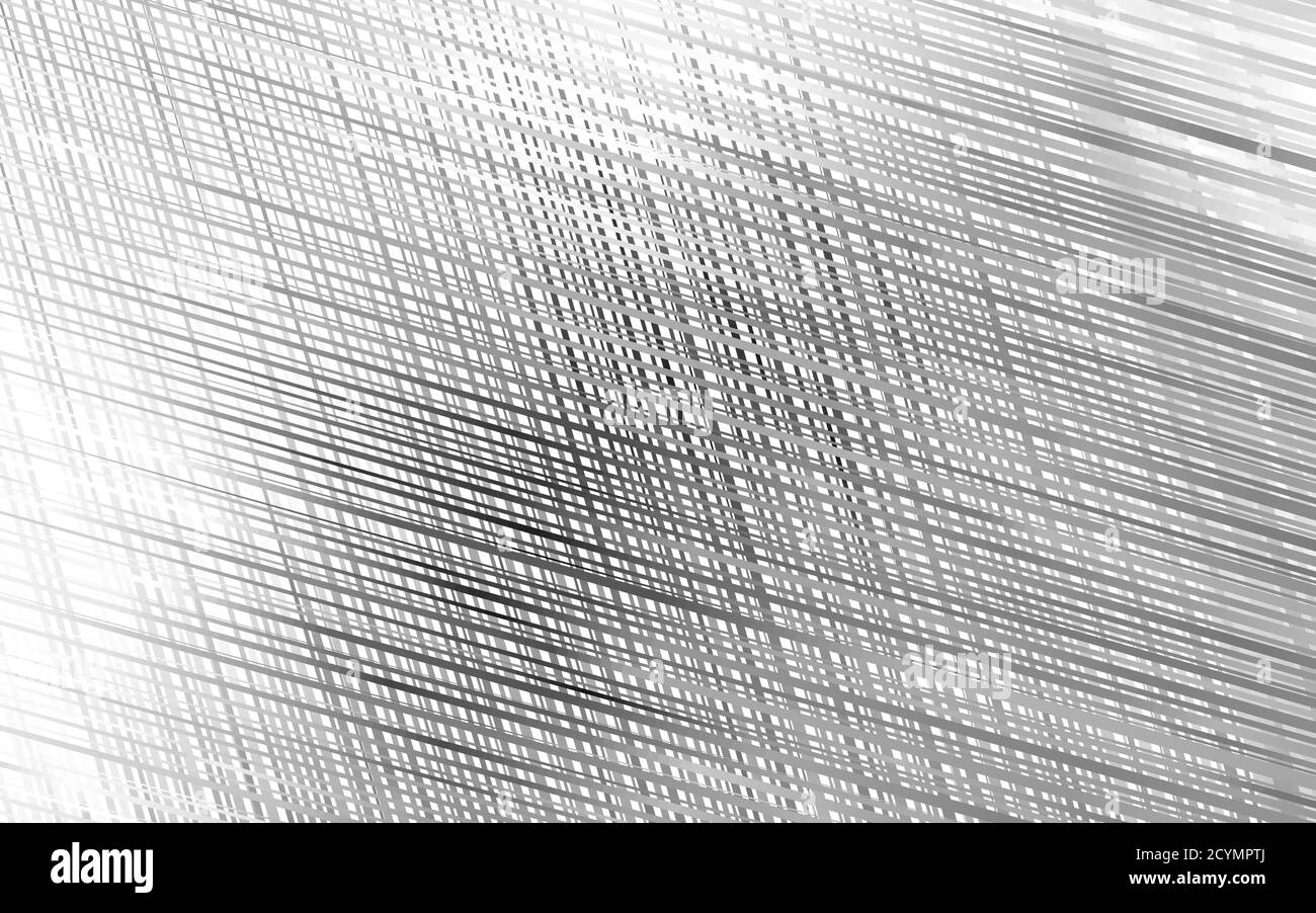 Grid, mesh geometric vector background, pattern. Black and white lines ...