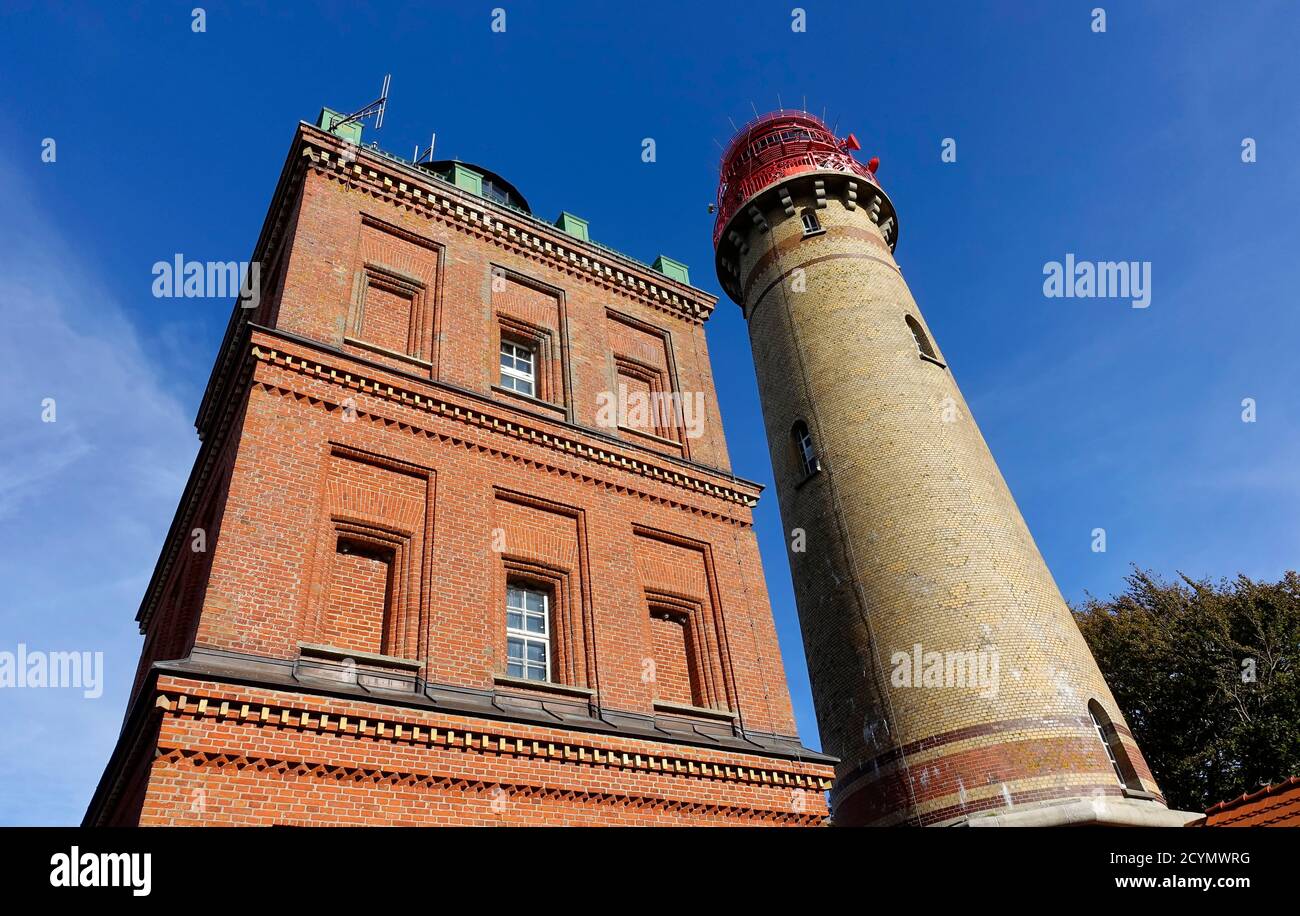 Cape Arkona Lighthouse, Cape Arkona, Rugen, Mecklenburg-Western ...