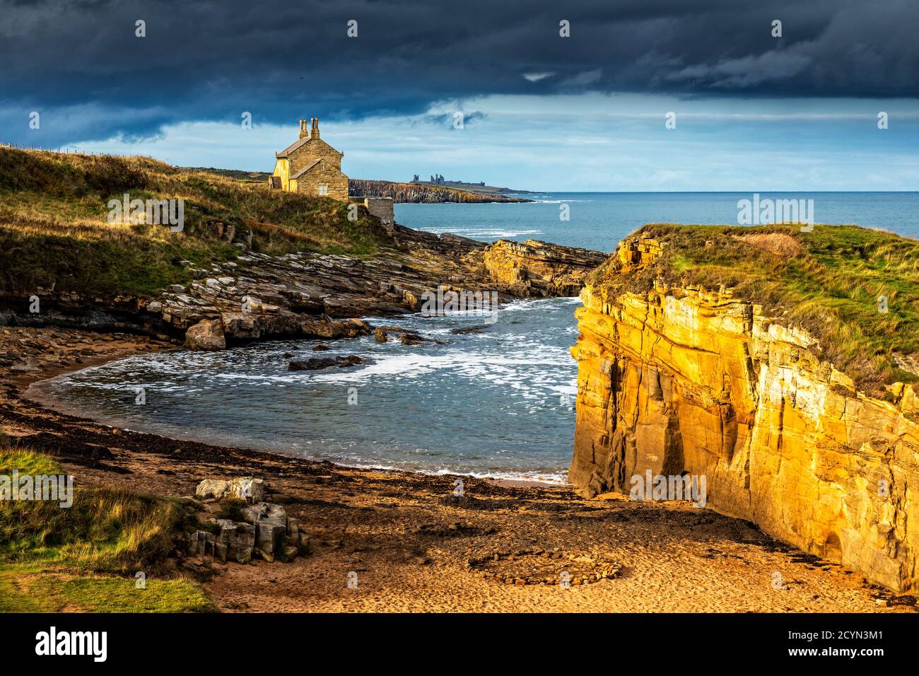 Howick Bathing House Stock Photo - Alamy