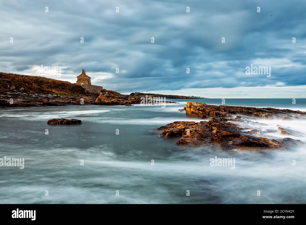 Howick Bathing House Stock Photo - Alamy