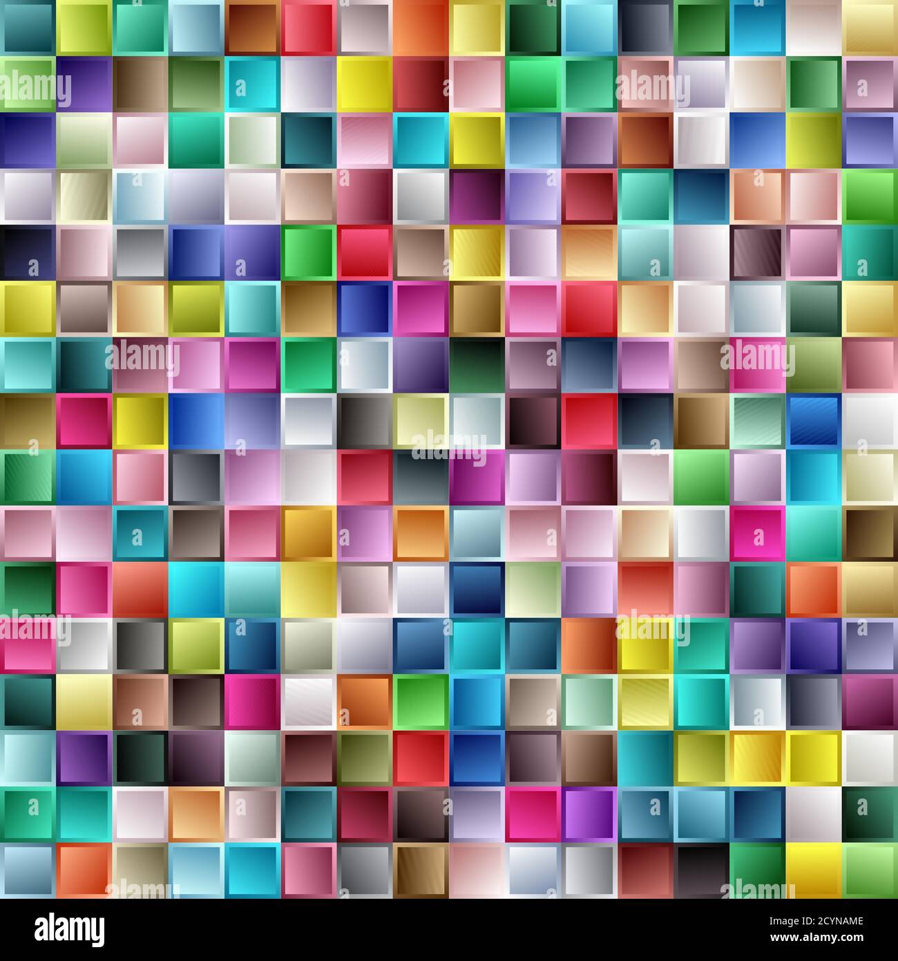 256 pieces colorful square, rectangle icon background set. Gradient ...