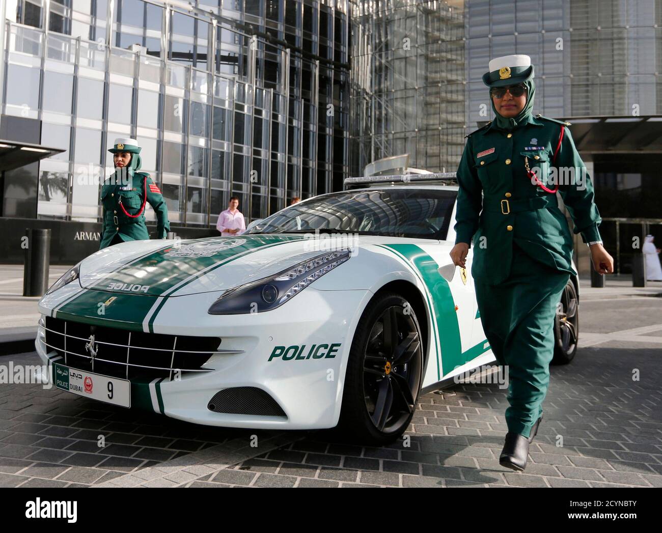 Dubai police aston martin hi-res stock photography and images - Alamy