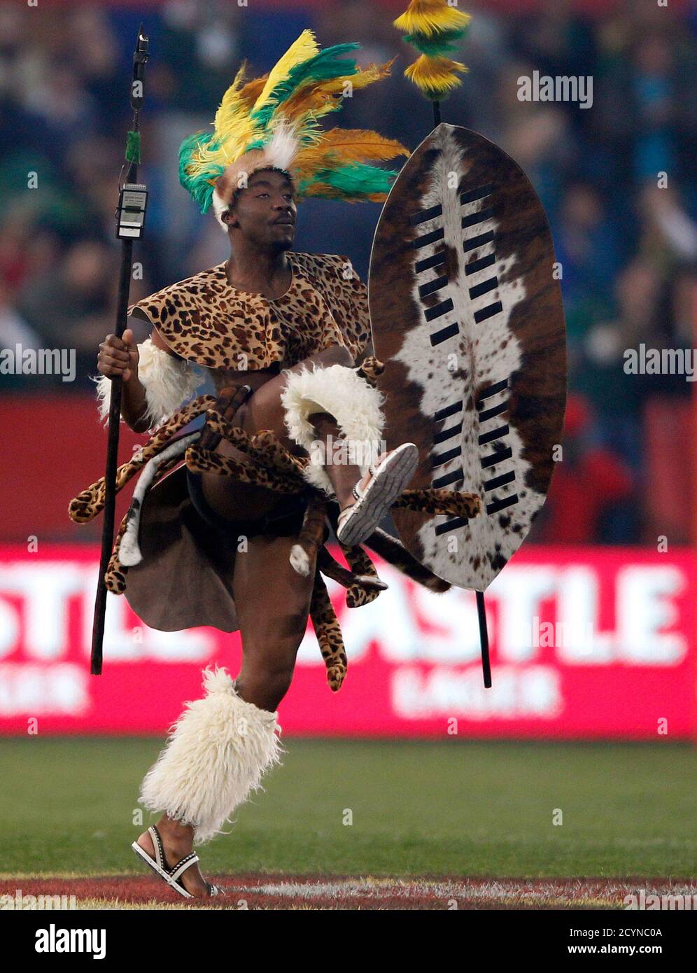 Zulu dancer south africa hi-res stock photography and images - Alamy