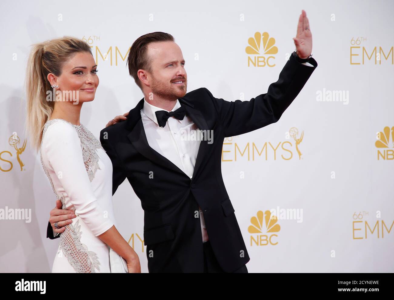 Aaron paul and wife hi-res stock photography and images - Alamy