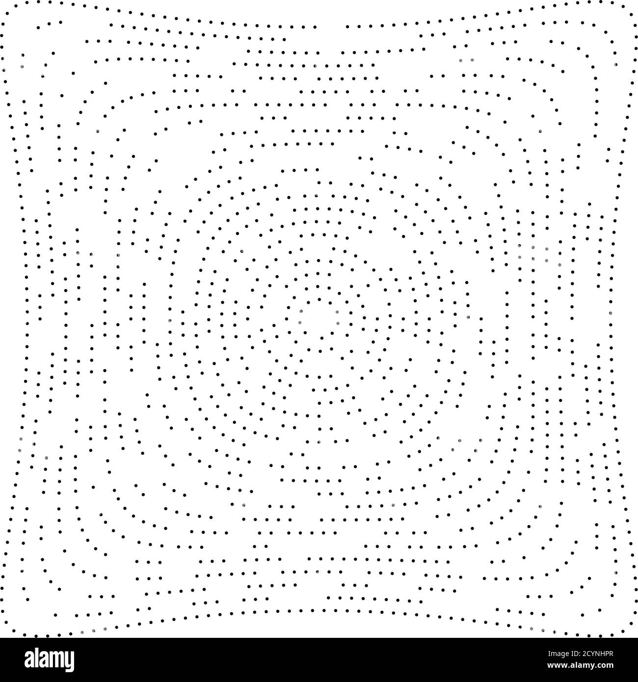 Squeeze distortion square particle element. Abstract geometric ...
