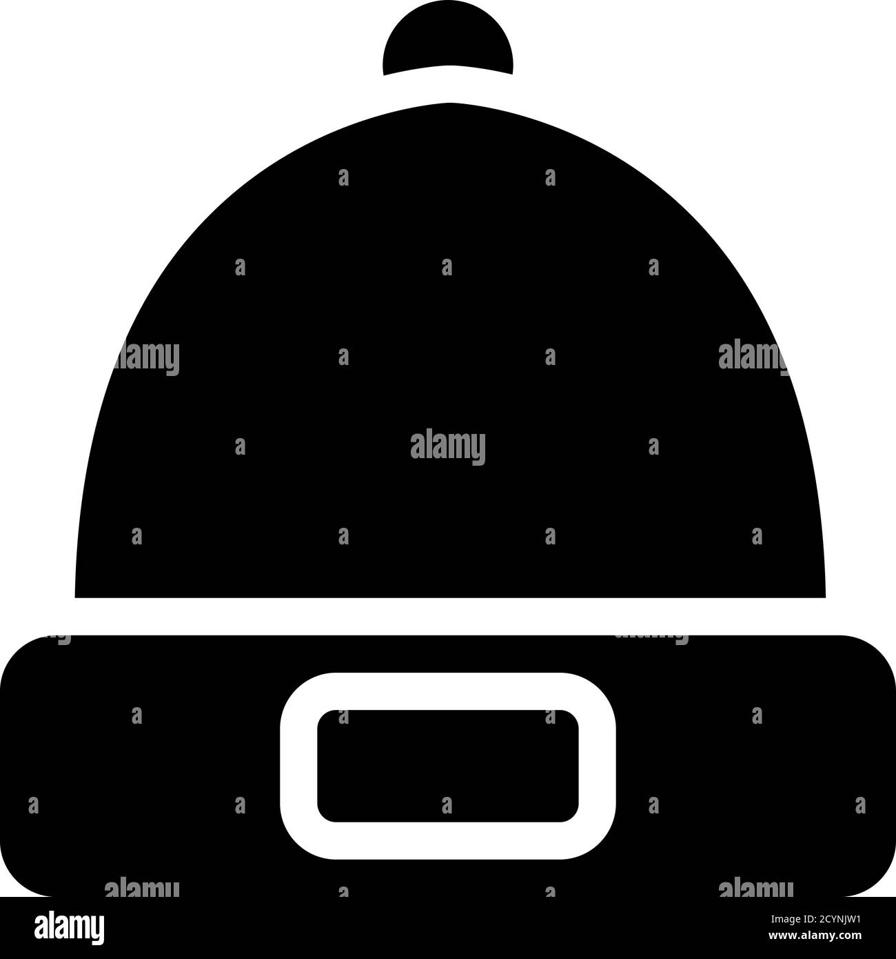 hat cap glyph icon vector black illustration Stock Vector Image & Art ...