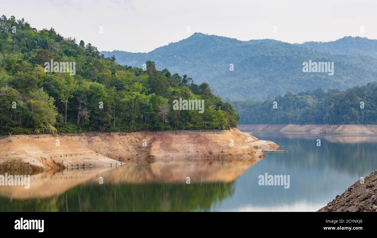 Babagon Dam in Sabah, Malaysia. It is a water reservoir and flood ...