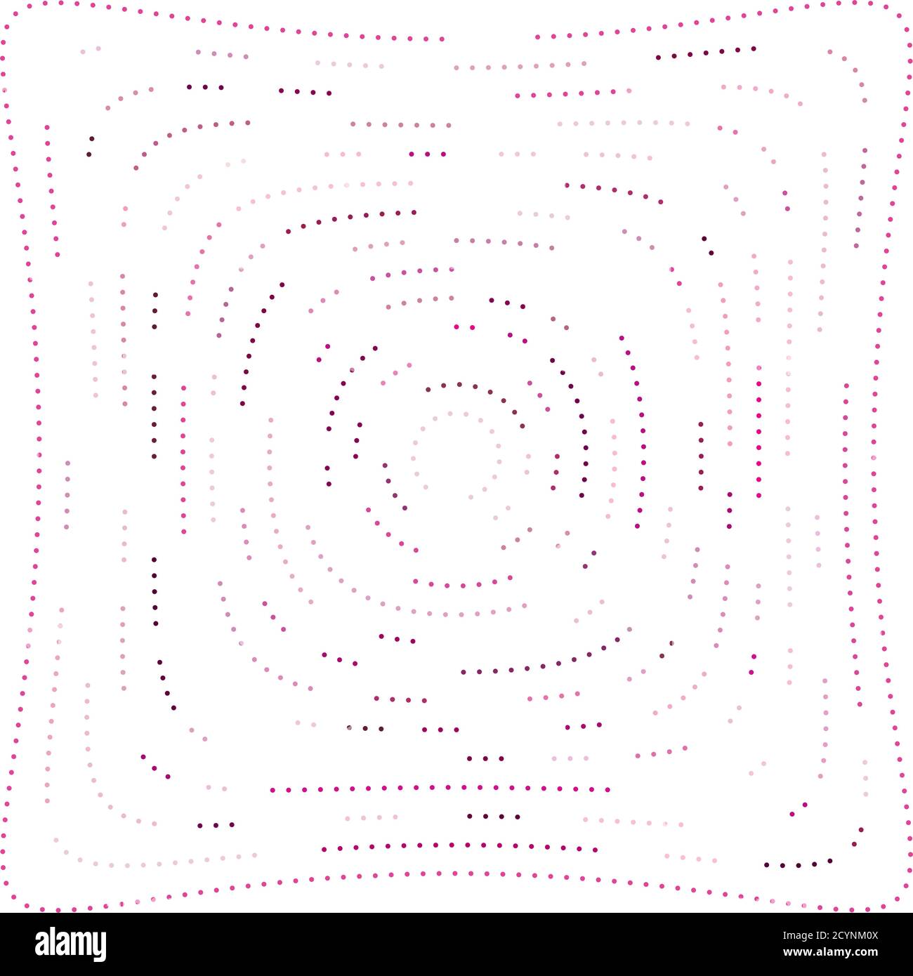 Squeeze distortion square particle element. Abstract geometric ...