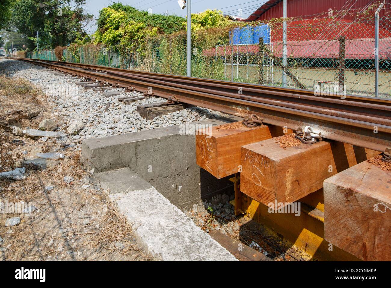 Papar, Sabah, Malaysia: The Papar Railway Bridge. Part of it is from ...