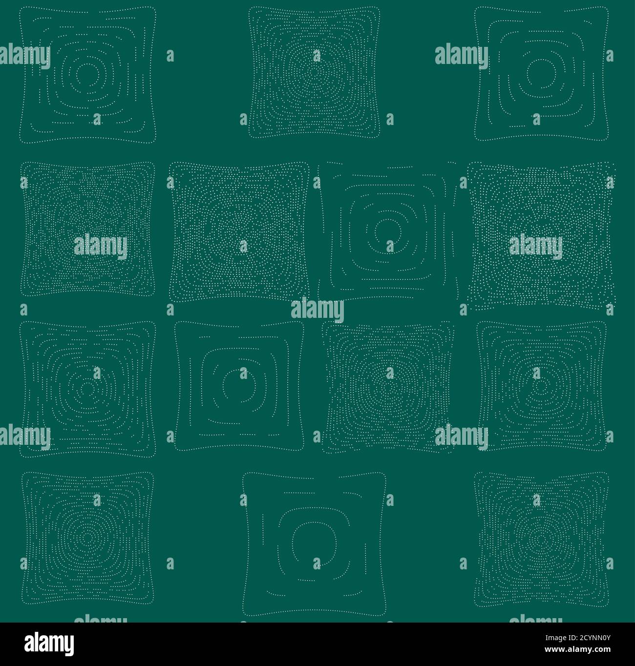 Squeeze distortion square particle element. Abstract geometric ...