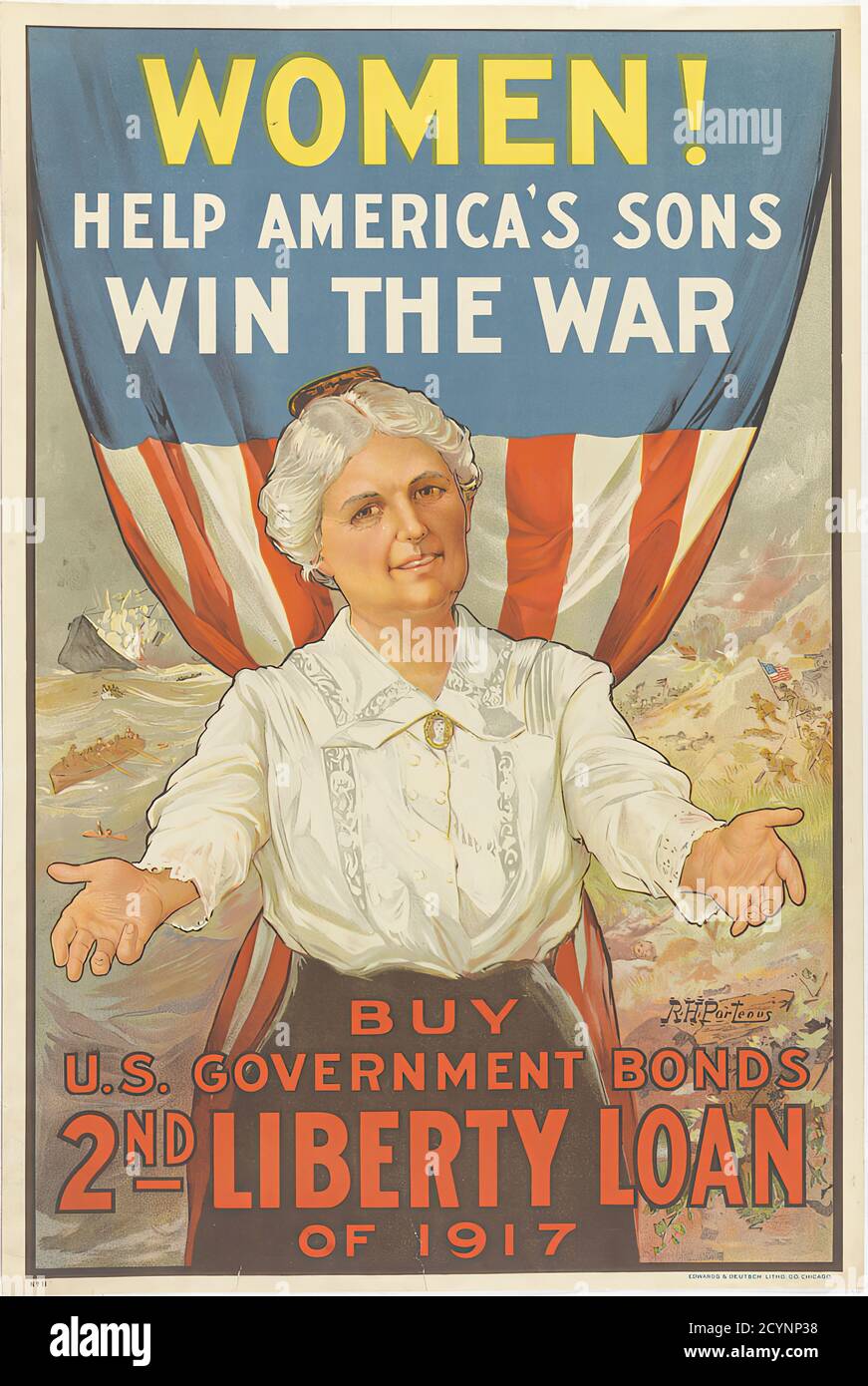 Ww1 Poster Women High Resolution Stock Photography and Images - Alamy