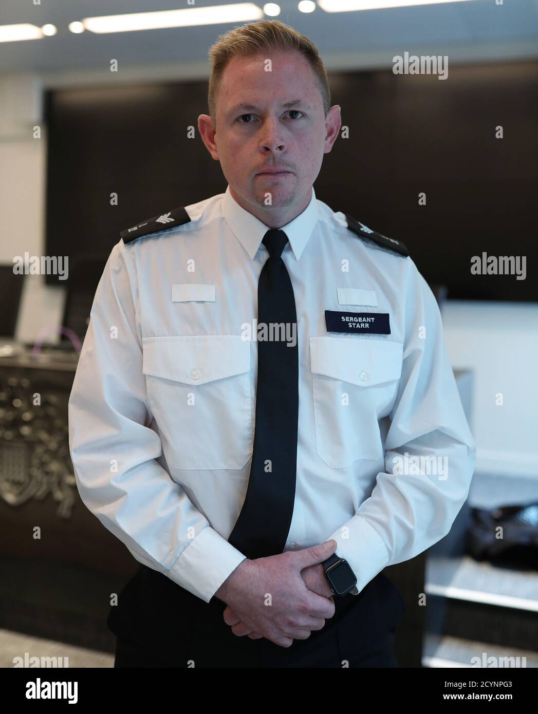 Sergeant Gareth Starr, a colleague of murdered police officer Sergeant ...