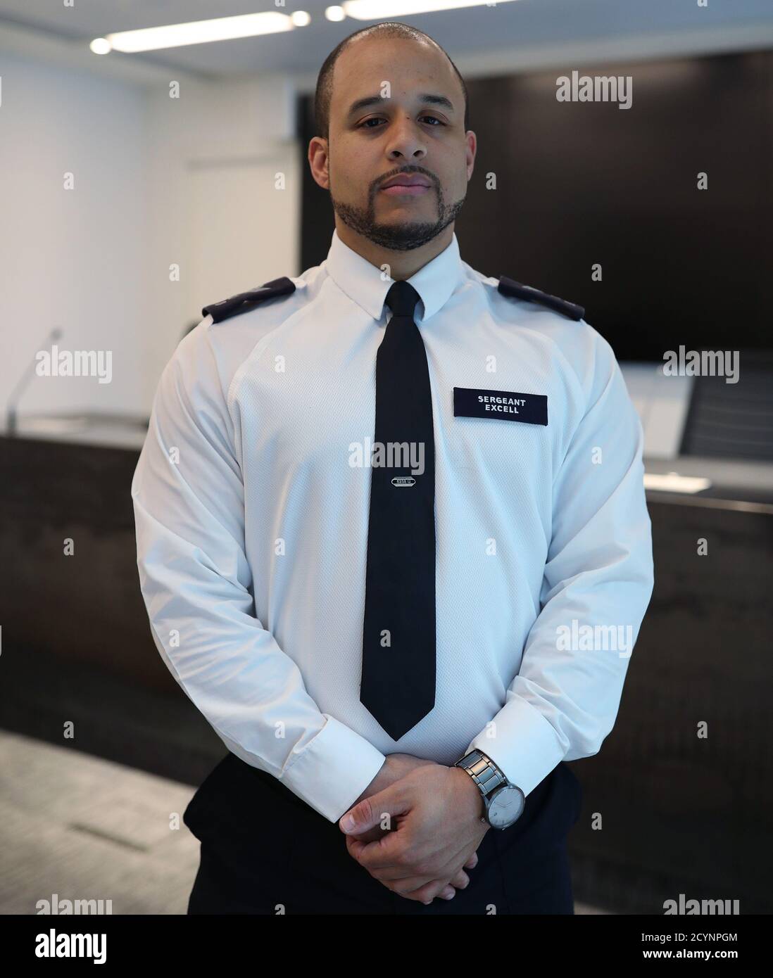 Sergeant Chris Excell, a colleague of murdered police officer Sergeant ...