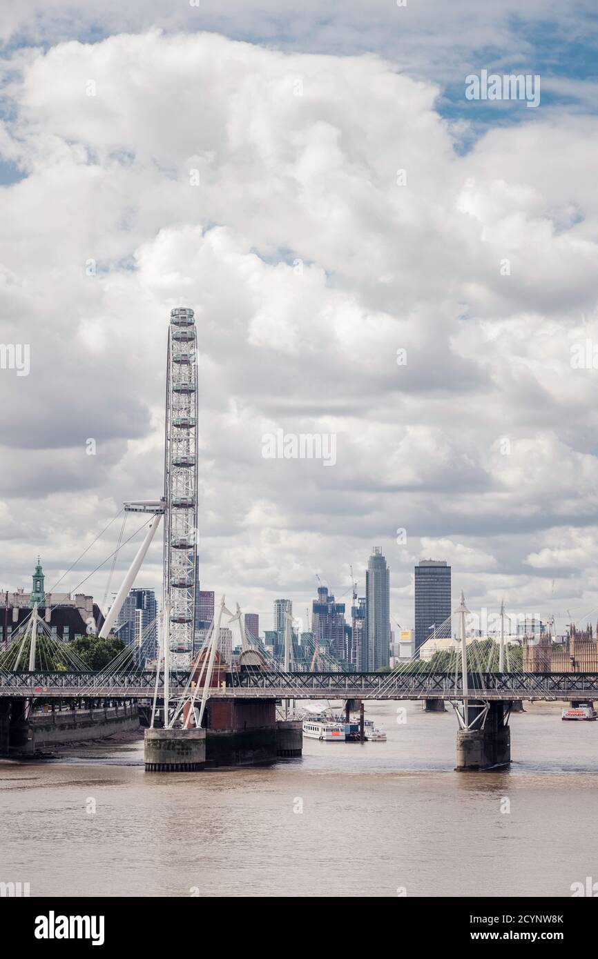 London river view hi-res stock photography and images - Alamy