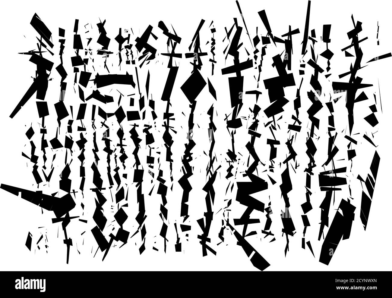 Abstract vector art - Random geometry shapes vector illustration ...