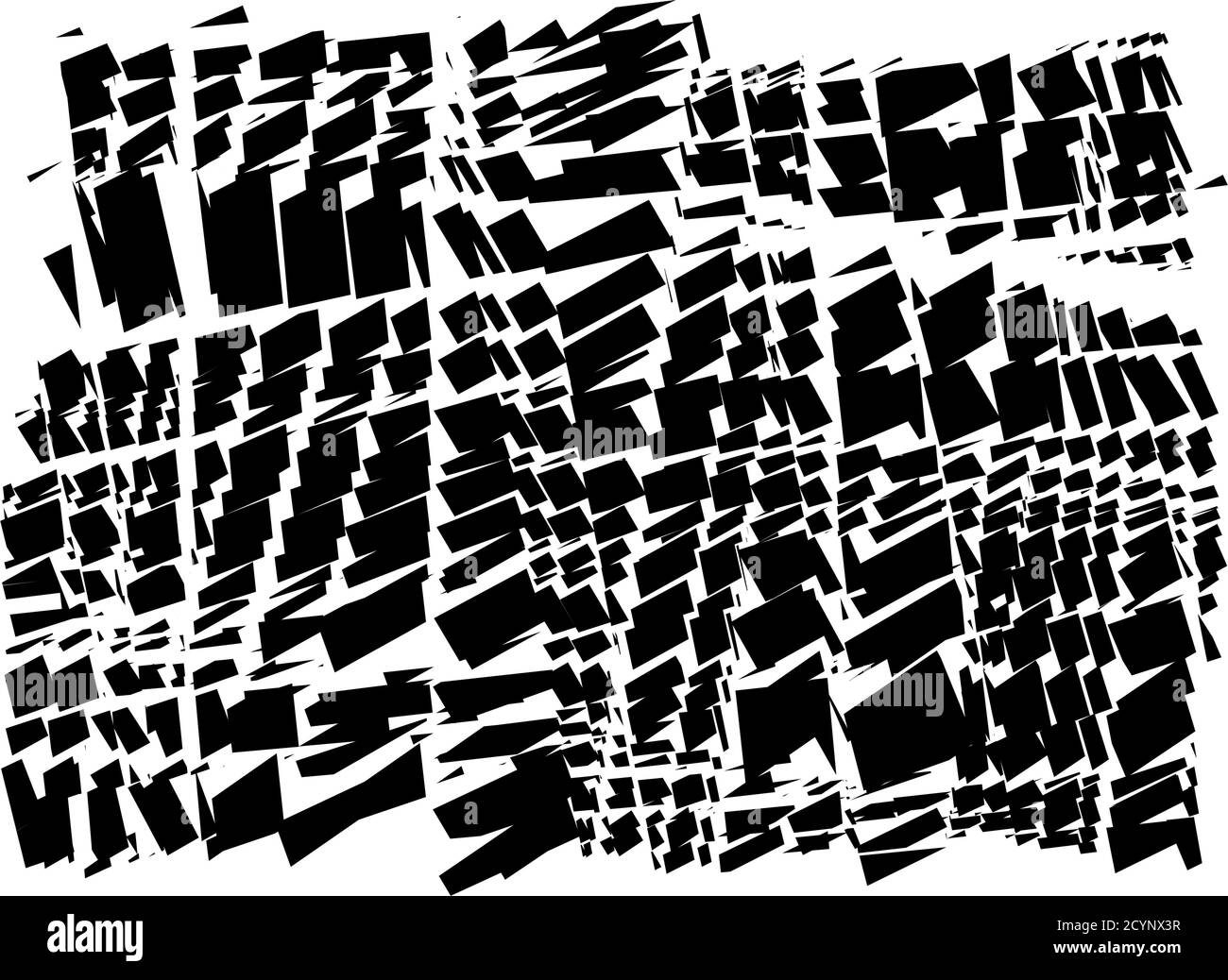 Abstract vector art - Random geometry shapes vector illustration ...