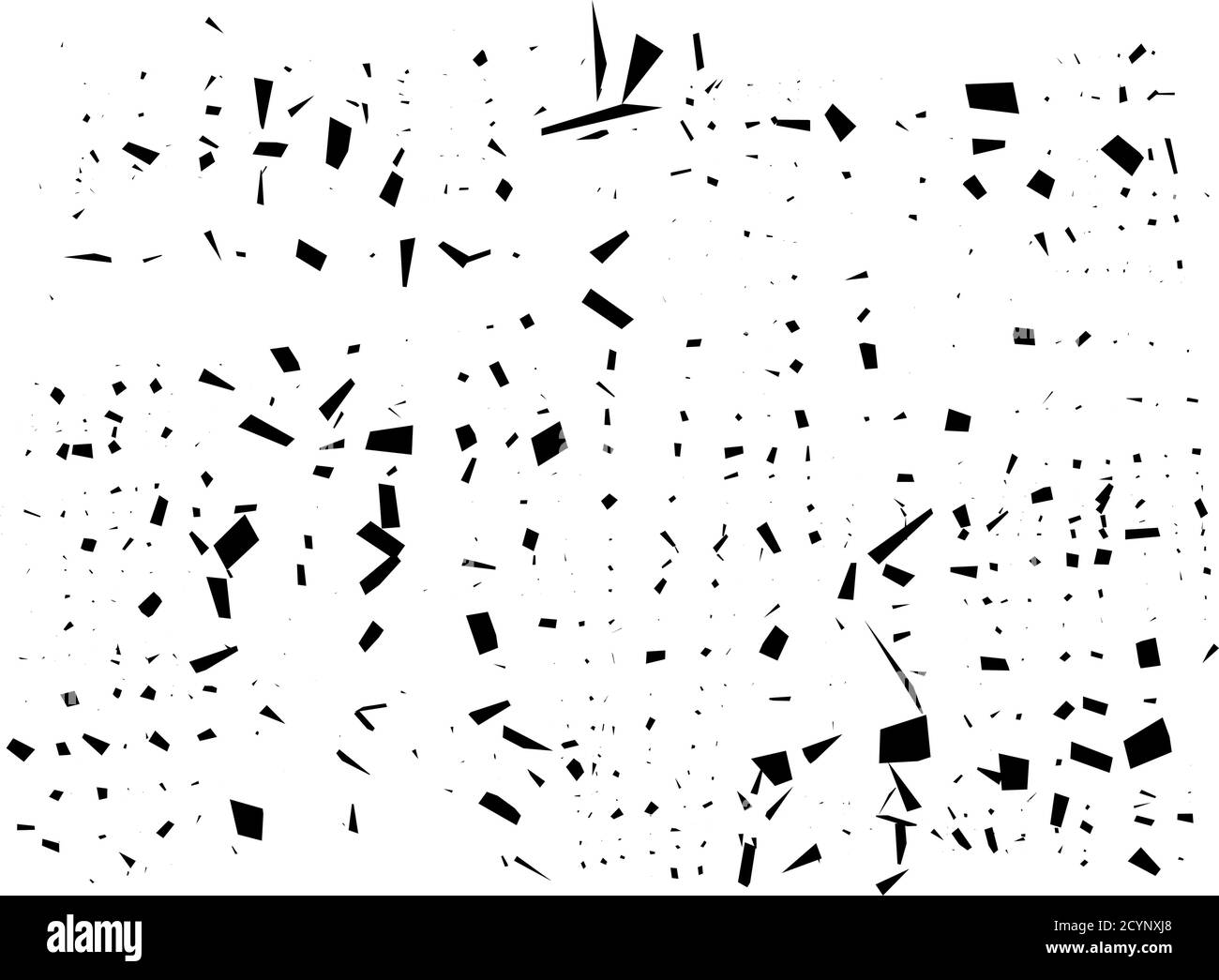 Abstract vector art - Random geometry shapes vector illustration ...