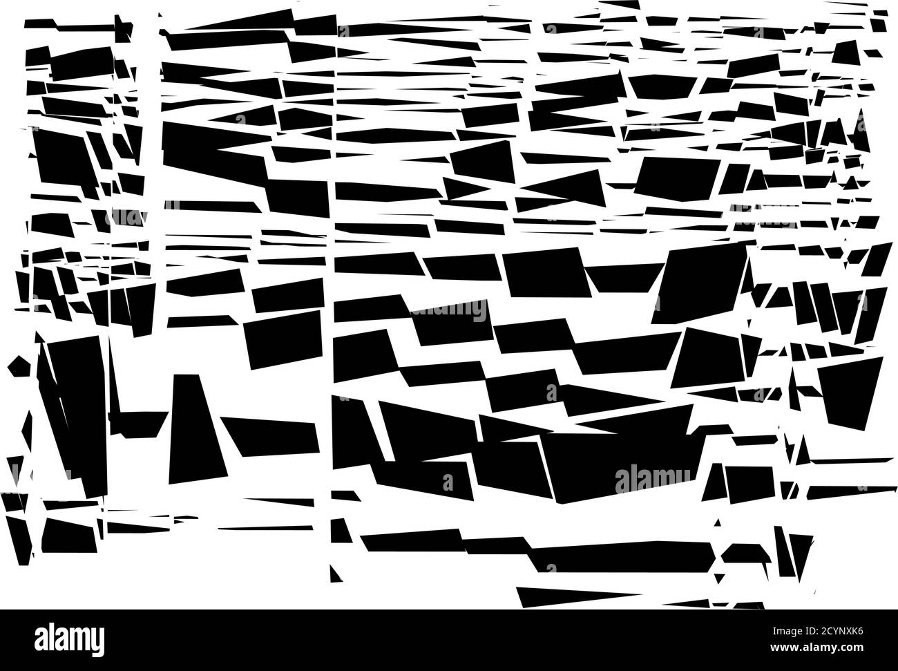 Abstract vector art - Random geometry shapes vector illustration ...