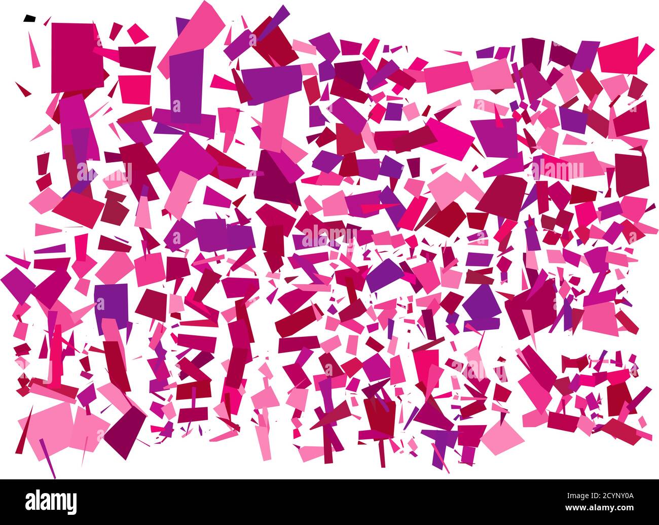 Abstract vector art - Random geometry shapes vector illustration ...