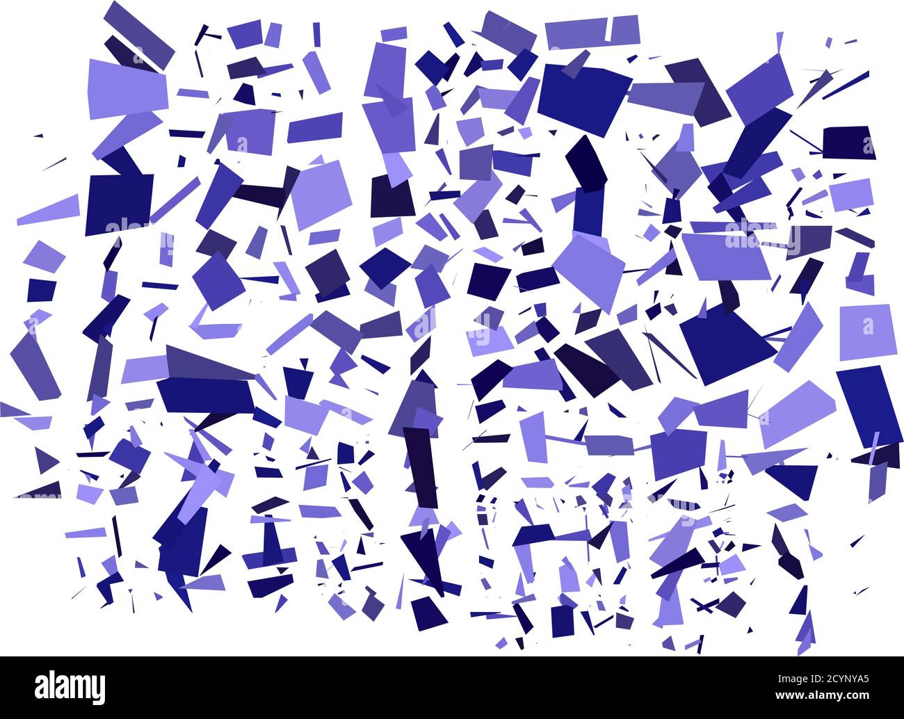 Abstract vector art - Random geometry shapes vector illustration ...