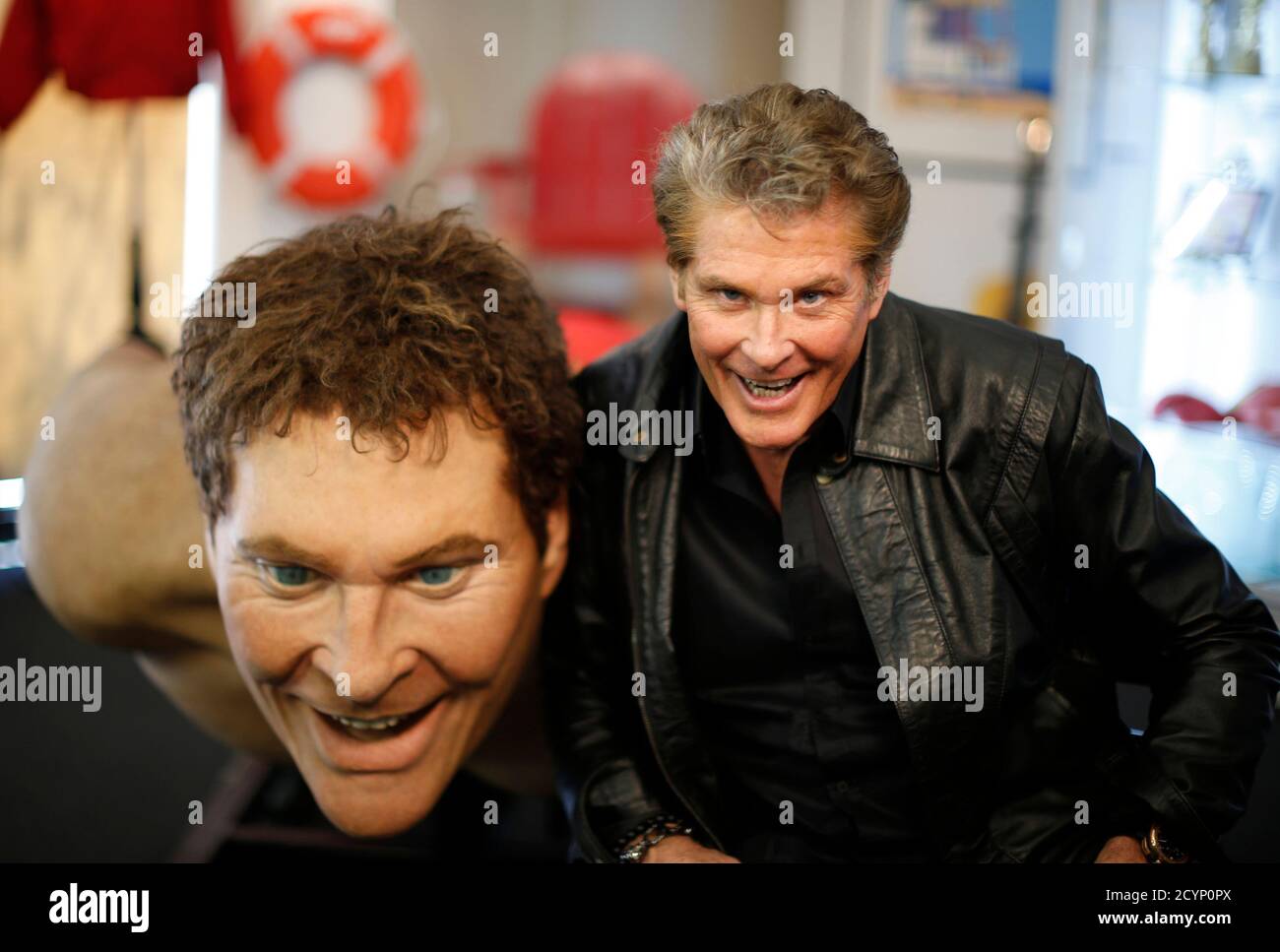 David Hasselhoff Spongebob Squarepants Movie High Resolution Stock