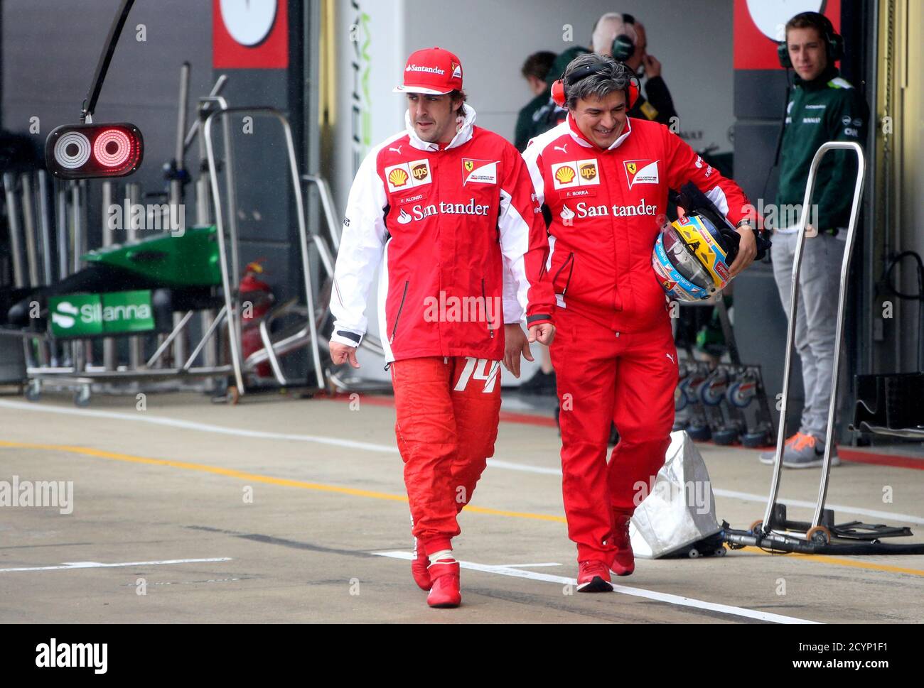 Ferrari race engineer fernando alonso hi-res stock photography and ...
