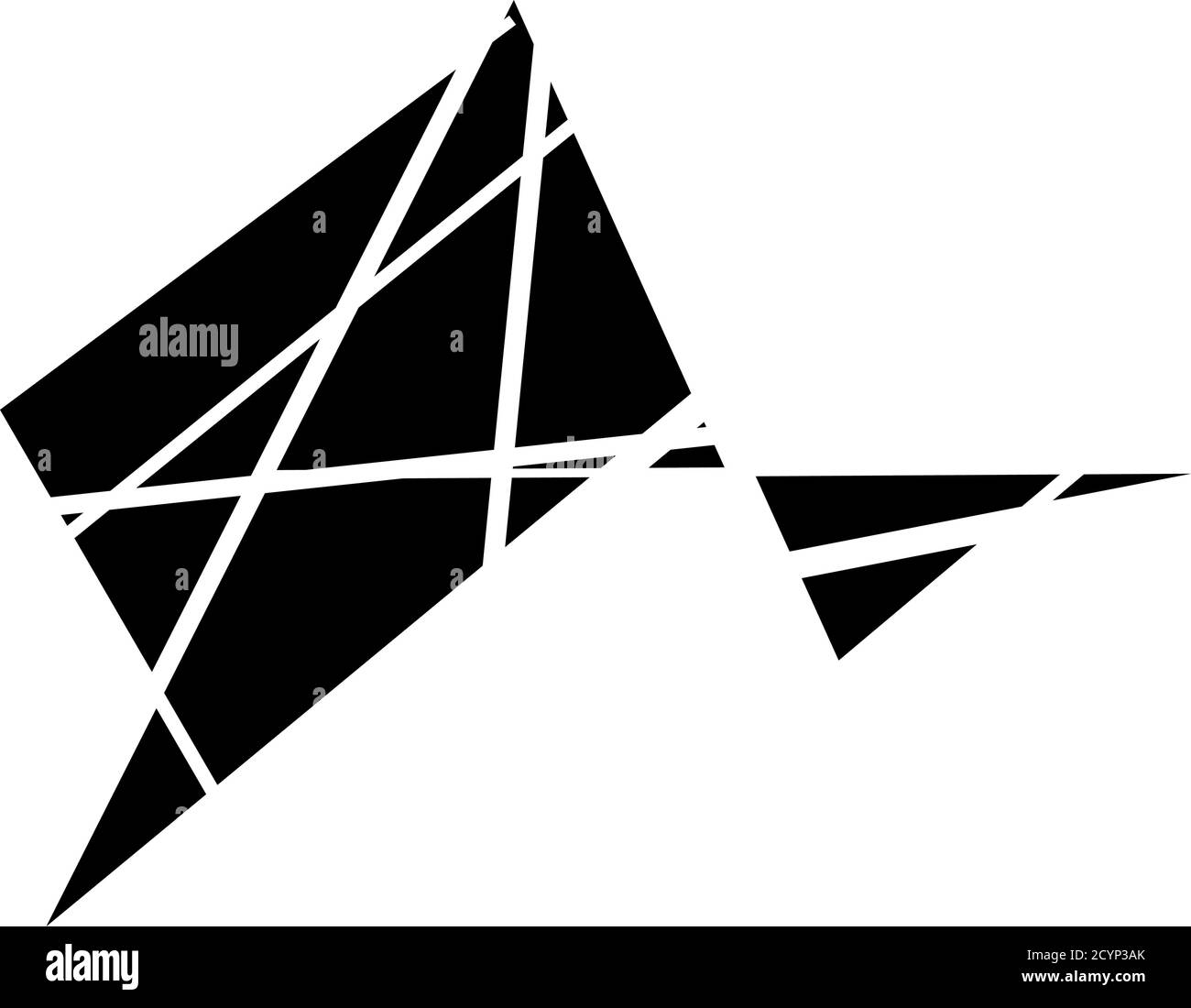 Break smash smashed glass Stock Vector Images - Alamy