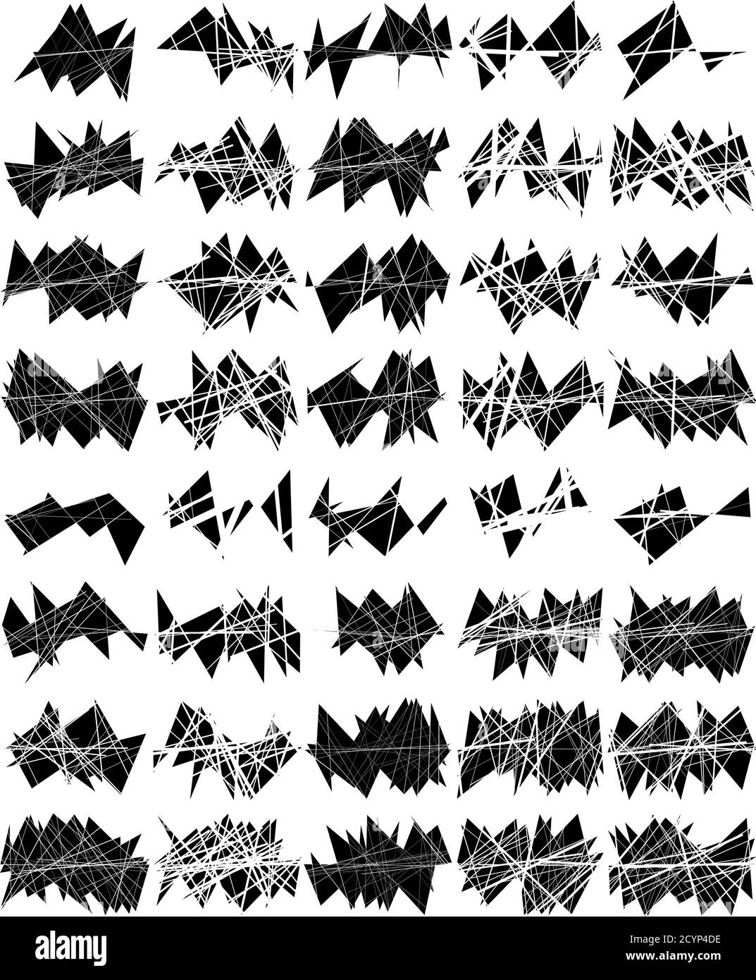 Smashed glass effect Stock Vector Images - Alamy