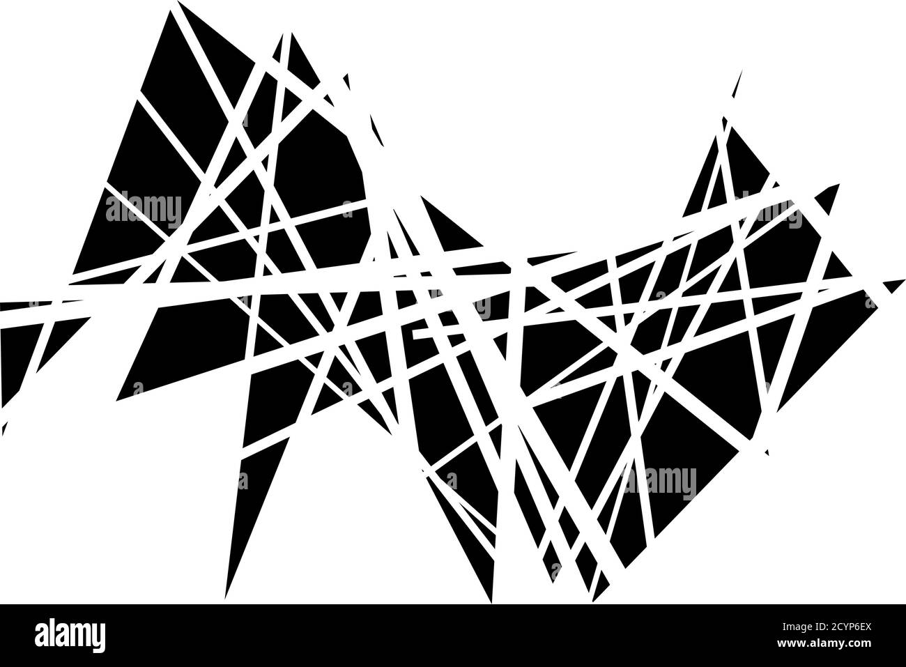 crushed, cracked, destroyed and fractured or smashed surface texture ...