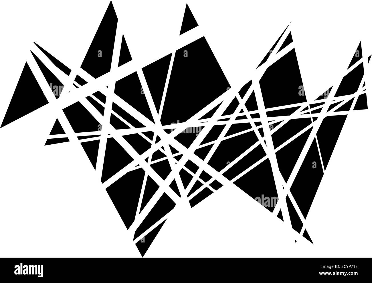 crushed, cracked, destroyed and fractured or smashed surface texture ...