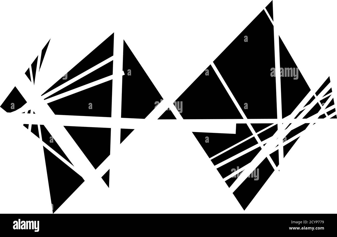 crushed, cracked, destroyed and fractured or smashed surface texture ...