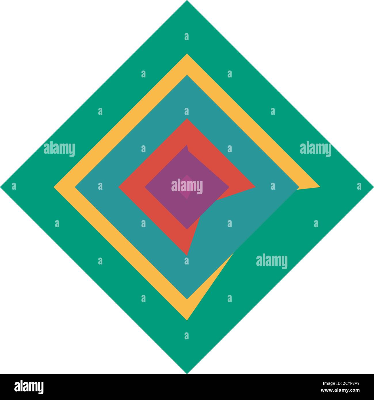 Abstract Random Geometry Shape Generative Art Geometric Zig Zag Criss Cross Angular Edgy