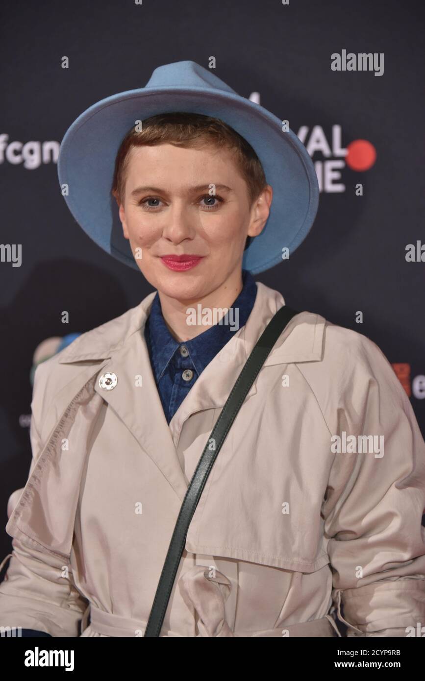 Cologne, Germany. 01st Oct, 2020. The actress Nadja Felk comes to the ...