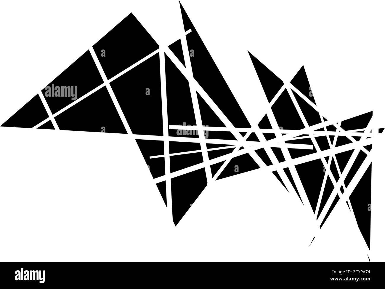 crushed, cracked, destroyed and fractured or smashed surface texture ...