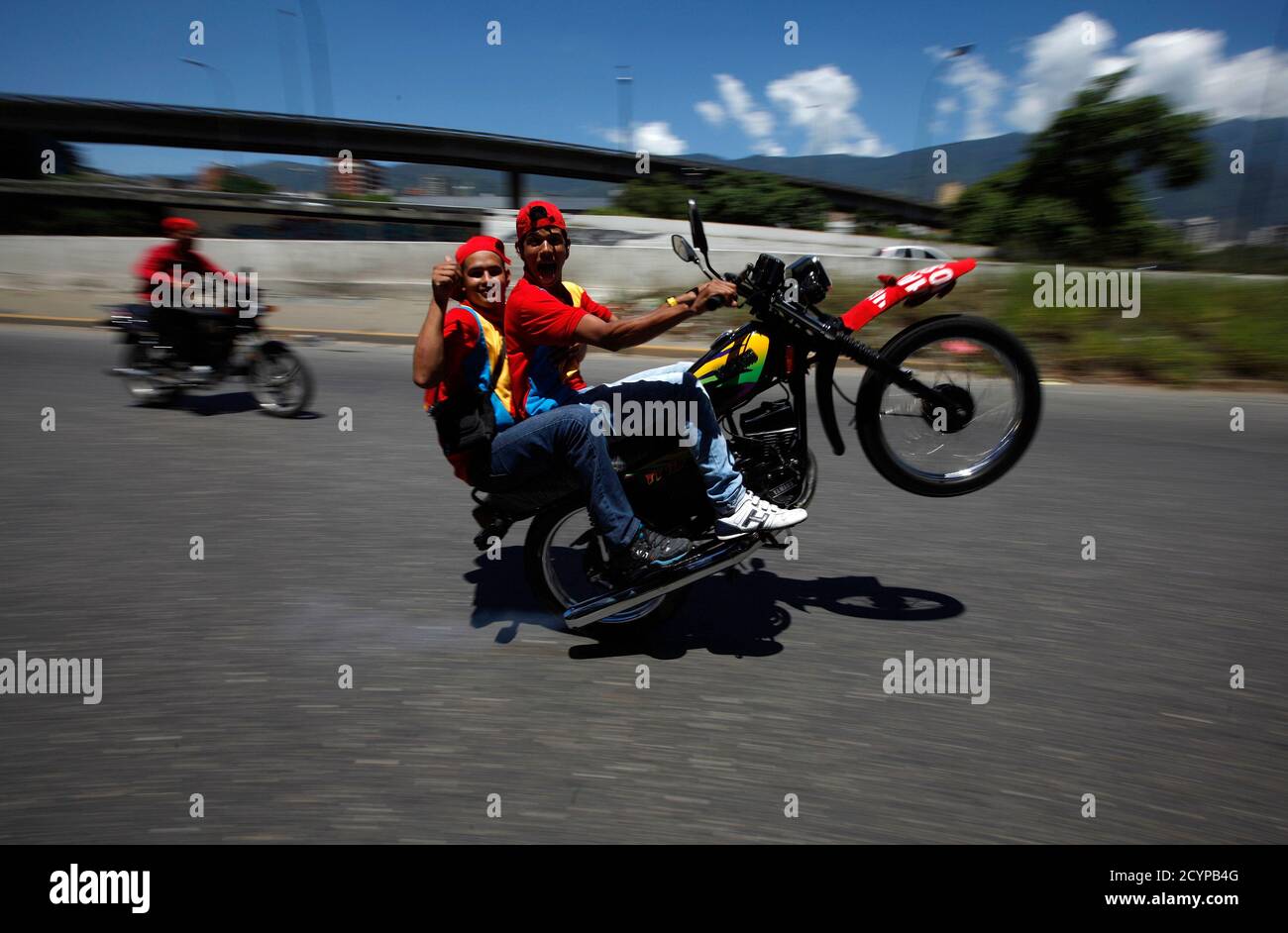 Motorcycle convoy hi-res stock photography and images - Alamy