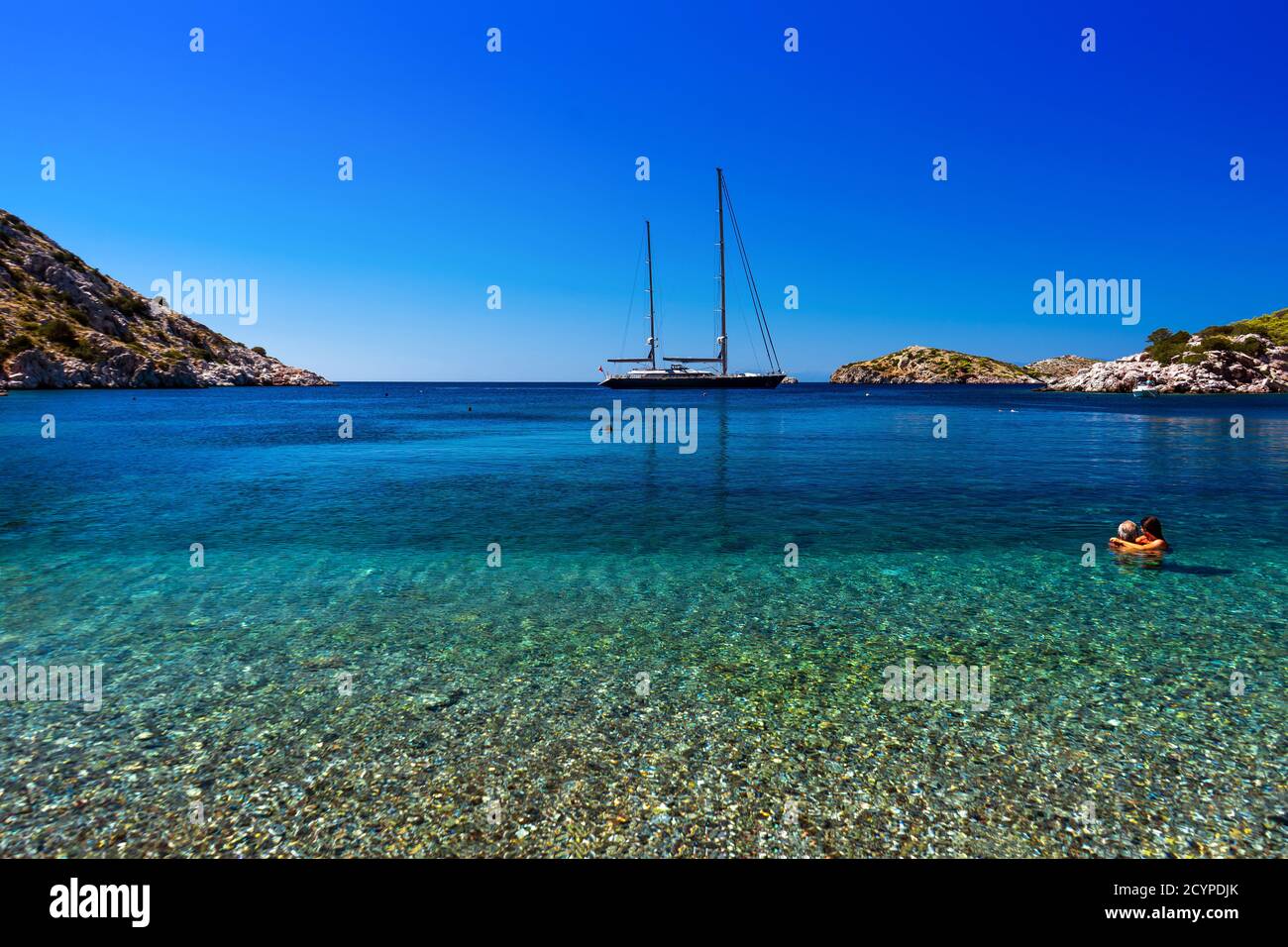 Hydra island beach hi-res stock photography and images - Alamy