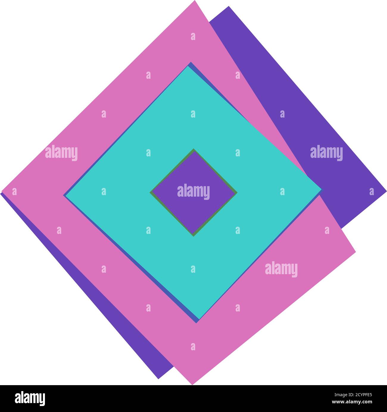 Abstract Random Geometry Shape Generative Art Geometric Zig Zag Criss Cross Angular Edgy