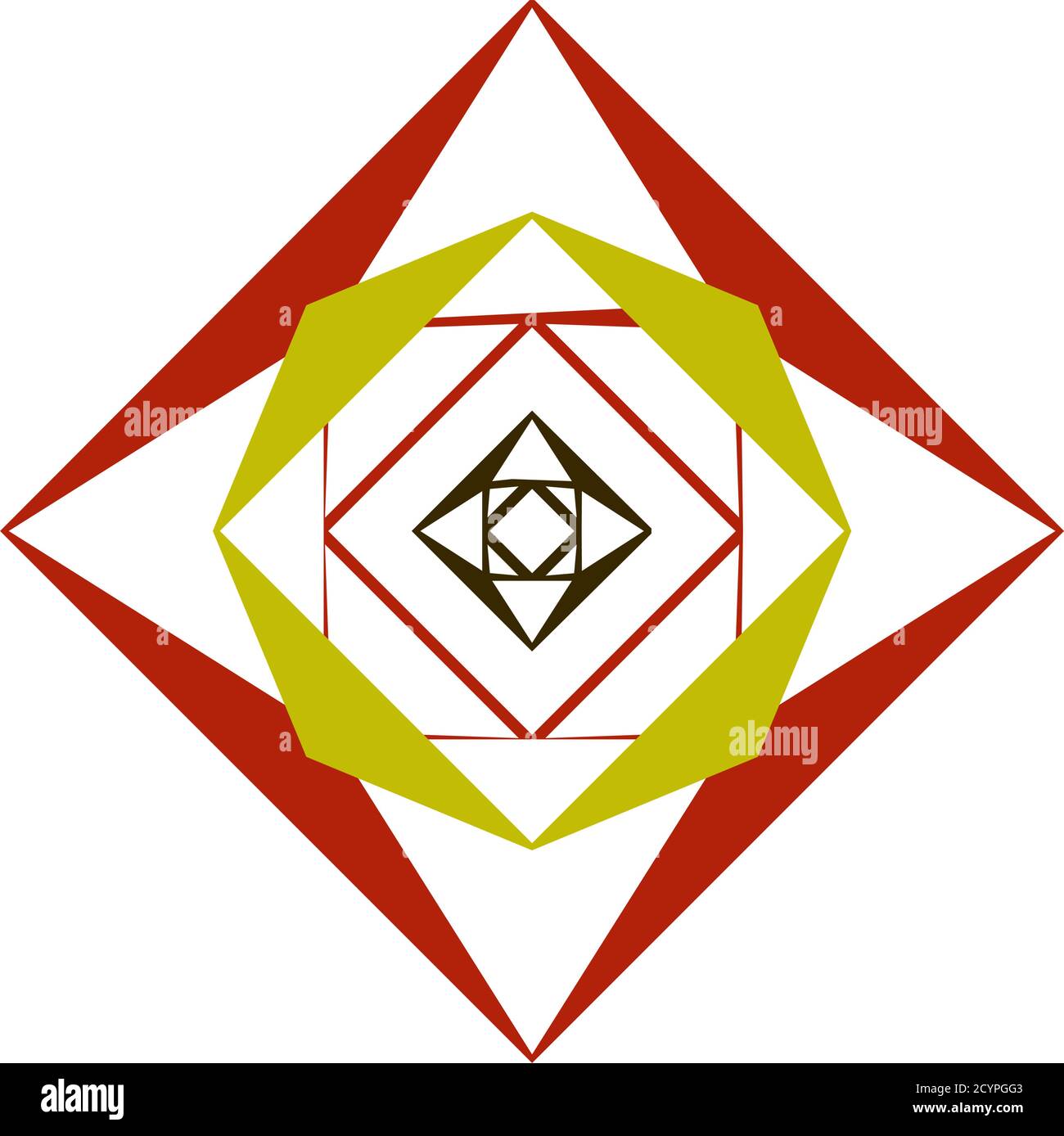 Abstract Random Geometry Shape Generative Art Geometric Zig Zag Criss Cross Angular Edgy