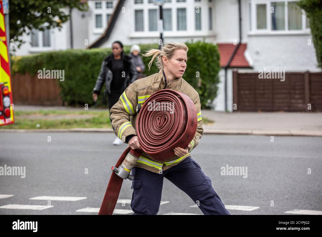 Firewoman hi-res stock photography and images - Alamy