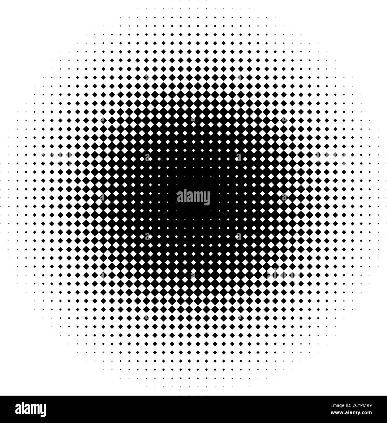 Halftone vector illustration. Geometric half tone design element Stock ...