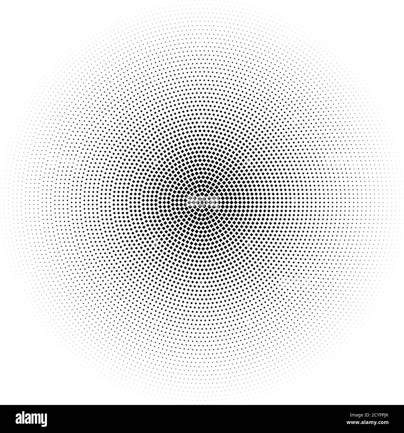 Halftone vector illustration. Geometric half tone design element Stock ...