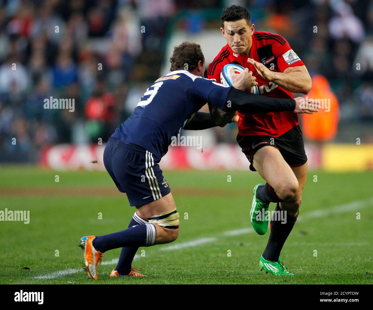 Sonny bill williams crusaders hi-res stock photography and images - Alamy