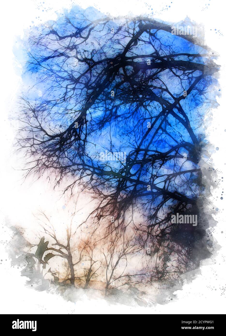 Fall landscape foliage Cut Out Stock Images & Pictures - Alamy