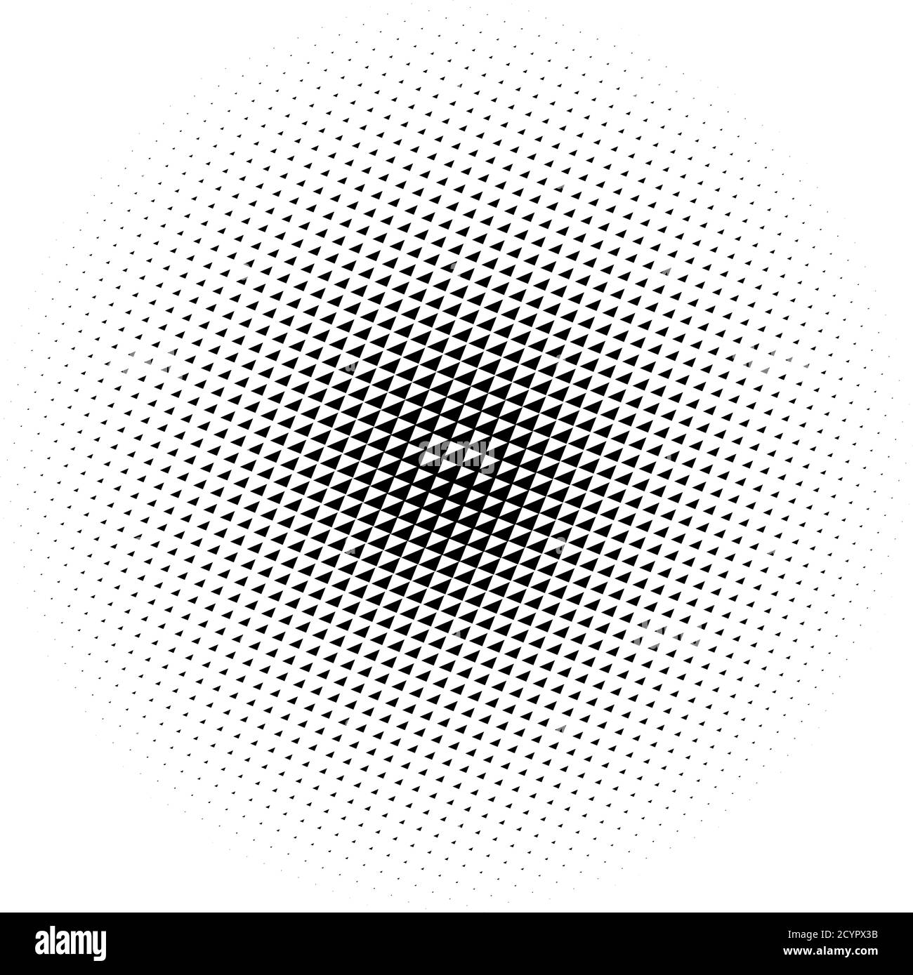 Halftone vector illustration. Geometric half tone design element Stock ...