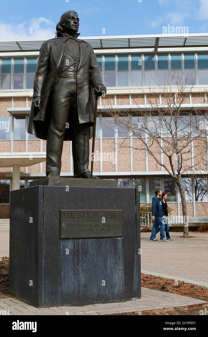 Brigham young university students hi-res stock photography and images ...