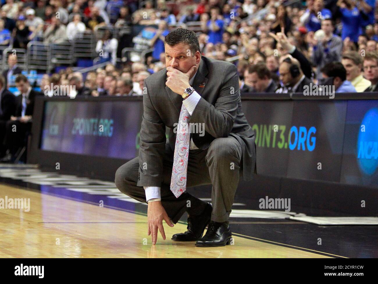 Creighton bluejays head coach greg mcdermott hi-res stock photography ...