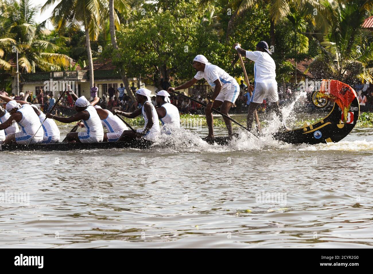 Champakulam boat race hi-res stock photography and images - Alamy